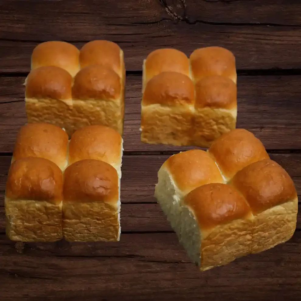 White Pav Buns (Pack of 1 - 4 Pcs) – WOSS